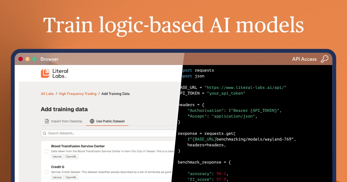What you need to train logical AI