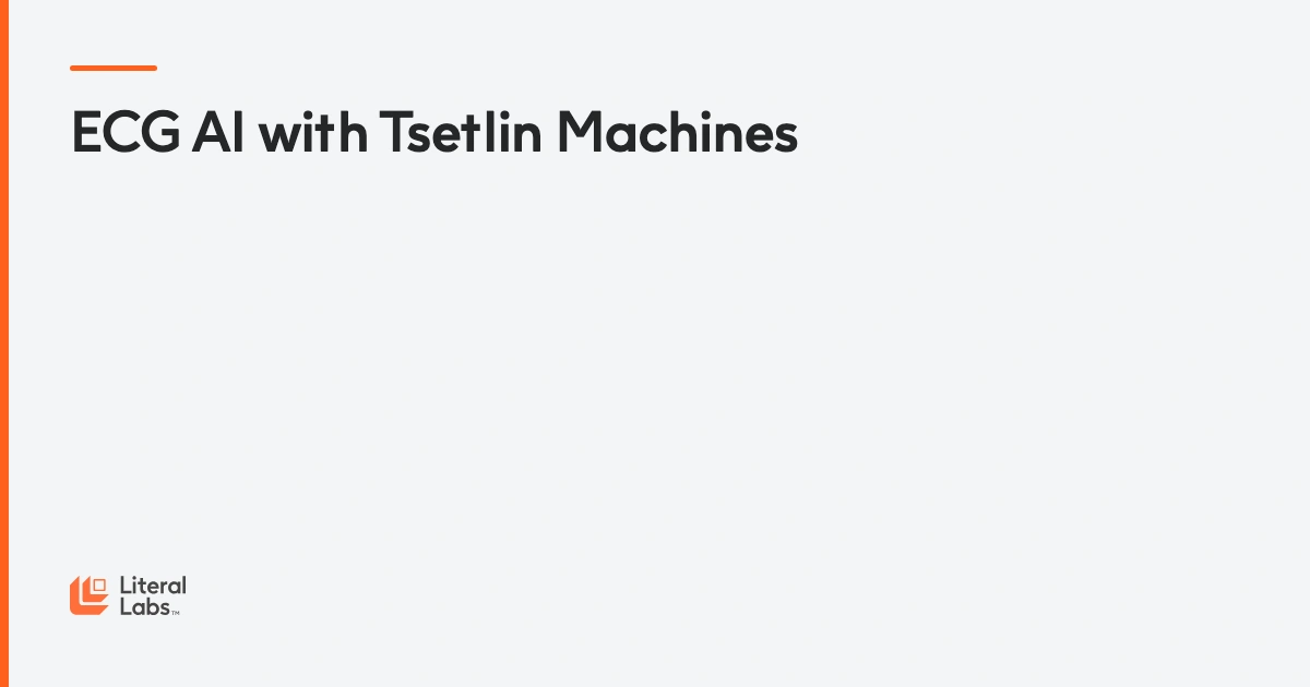 ECG AI Analysis & Interpretable Machine Learning with Tsetlin Machines
