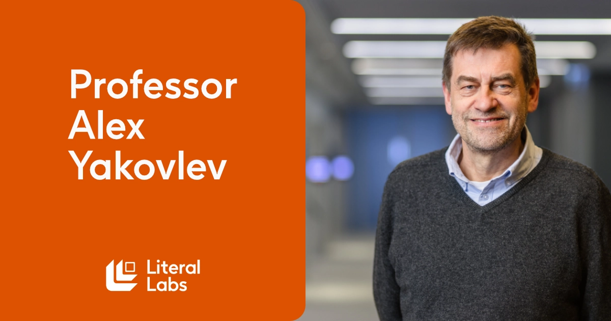 Alex Yakovlev - co-founder Literal Labs